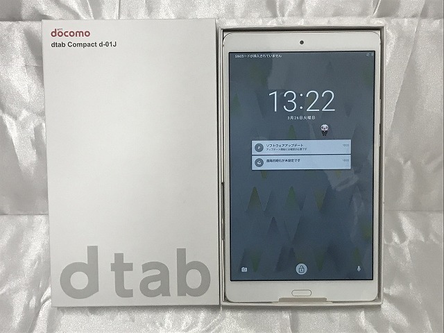 ドコモ docomo dtab Compact ディータブ コンパクト d-01J ゴールド タブレット 利用制限〇(本体)｜売買されたオークション情報、yahooの商品情報をアーカイブ公開 ...