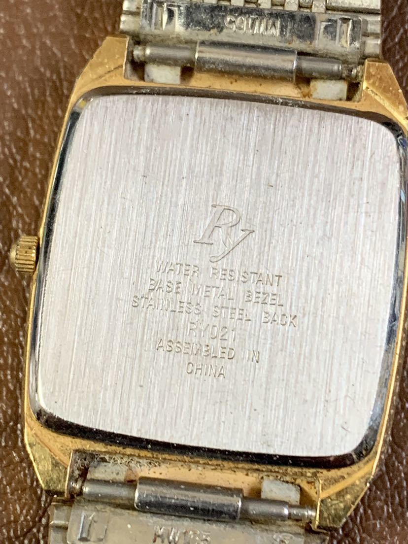 D9C06 ラドー RADO Rayard RY ゴールド色 メンズ腕時計 RY021(ラドー)｜売買されたオークション情報、yahooの商品情報をアーカイブ公開 - オークファン ...