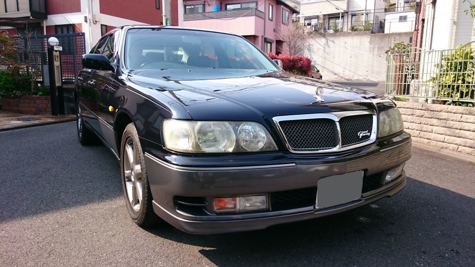 Y33シーマ後期型グランツーリング 3000ccターボ マルチ仕様 IMPULマフラー＆GF50純正17インチ 車検31年9月 各種(シーマ ...