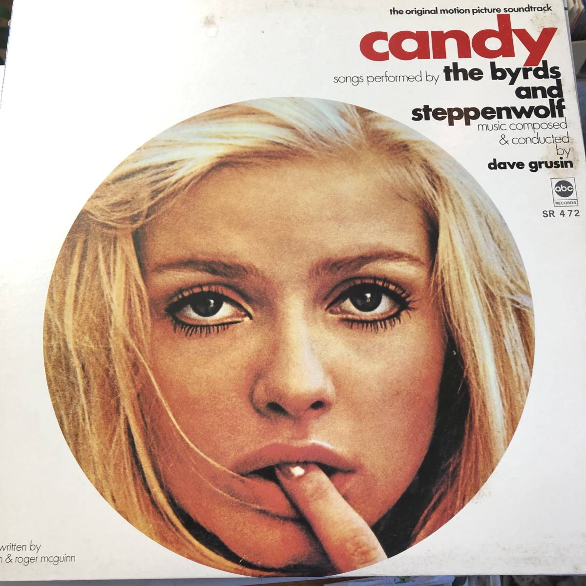 レアレコードOST SOUNDTRACK/CANDY LP 白ラベル BIRDS STEPPENWOLF DAVE GRUSIN キャンディ ...