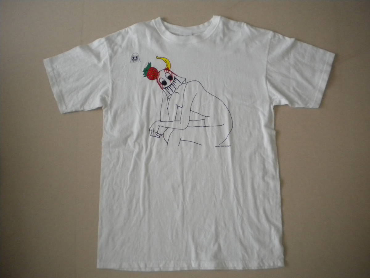 ken kagami ケン カガミ 加賀美 健 MILK MAN ミルクマン Tシャツ 現代アート デザイン ホワイト L(イラスト ...