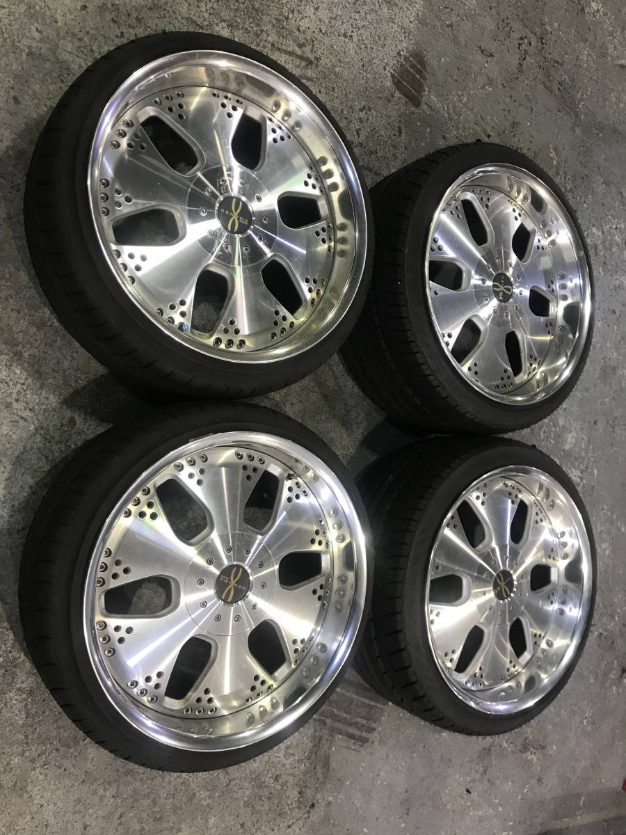 RAYS GENOME レイズ ゲノム 19インチ 9.5J 10.5J(ラジアルタイヤ)｜売買されたオークション情報、yahooの商品情報を ...