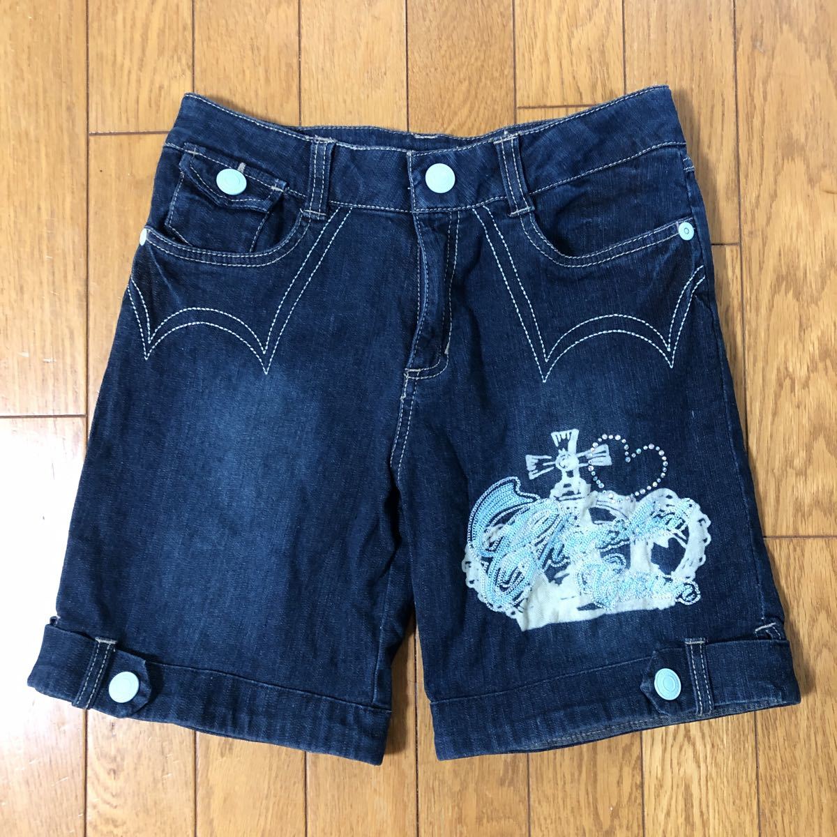 パンツ 短パン ストレッチジーンズ 160(160（155cm～）以上)｜売買されたオークション情報、yahooの商品情報をアーカイブ公開 - オークファン（aucfan.com）