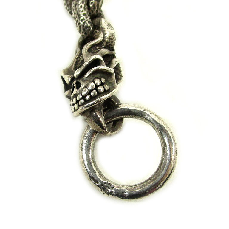 STARLINGEAR スターリンギア テクスチャーリンク ブレスレット シルバー ホットヘッド スカル(シルバー)｜売買されたオークション ...