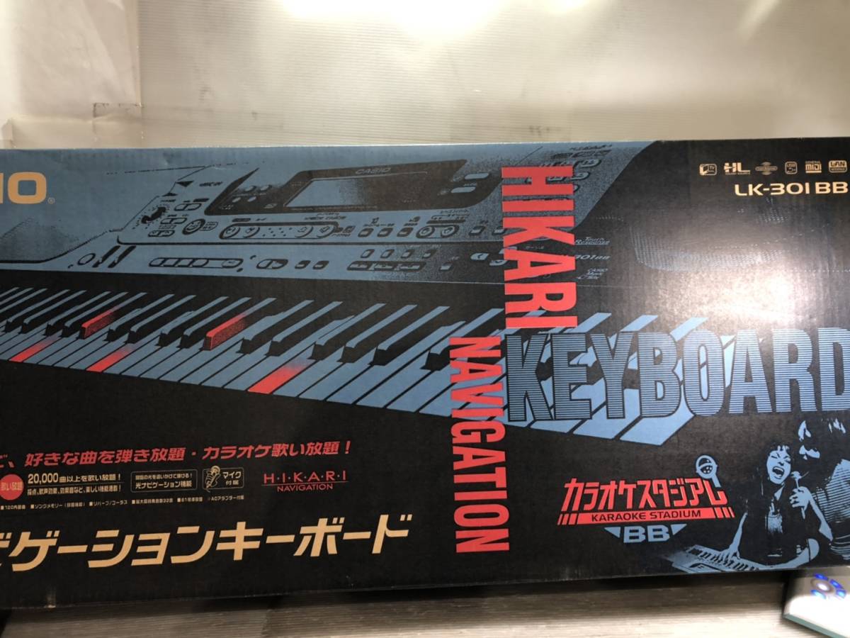 62 CASIO カシオ 電子ピアノ LK-301BB 光ナビゲーションキーボード(カシオ)｜売買されたオークション情報、yahooの商品情報 ...