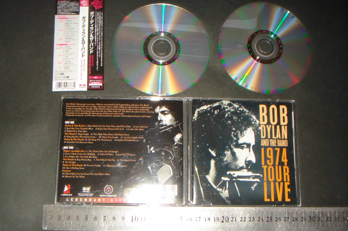 $ 2CD ボブ ディラン&バンド ライヴ イン ニューヨーク 1974 TOUR LIVE 帯付(Bob Dylan)｜売買されたオークション情報、yahooの商品情報をアーカイブ公開 ...