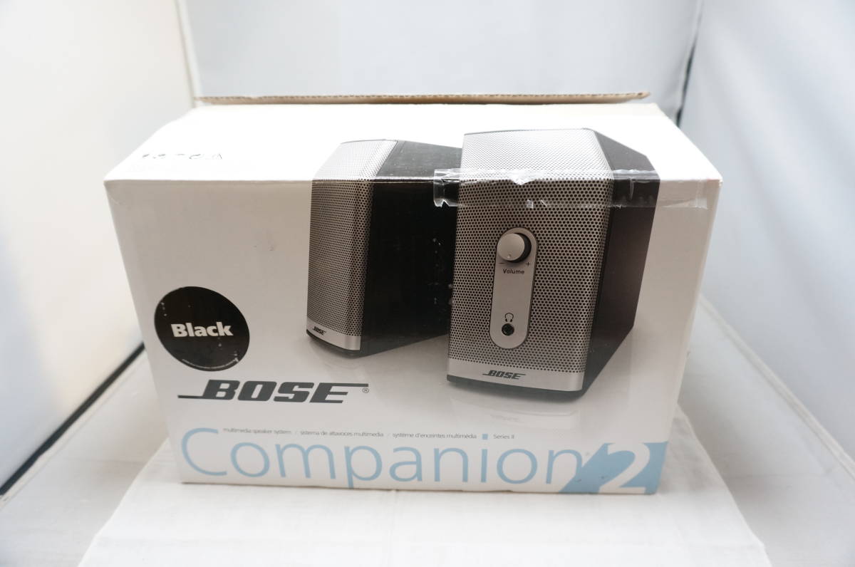H13-3 T BOSE Companion2 SeriesⅡ マルチメディアスピーカー ブラック(スピーカー本体)｜売買されたオークション ...