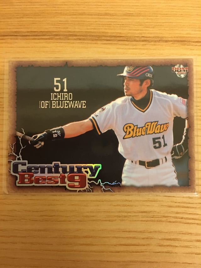 2001BBM プレビュー センチュリーベストナイン CB7：イチロー/オリックスブルーウェーブ/プロ野球カード/インサート/BBM01(2000、2001)｜売買されたオークション情報 ...