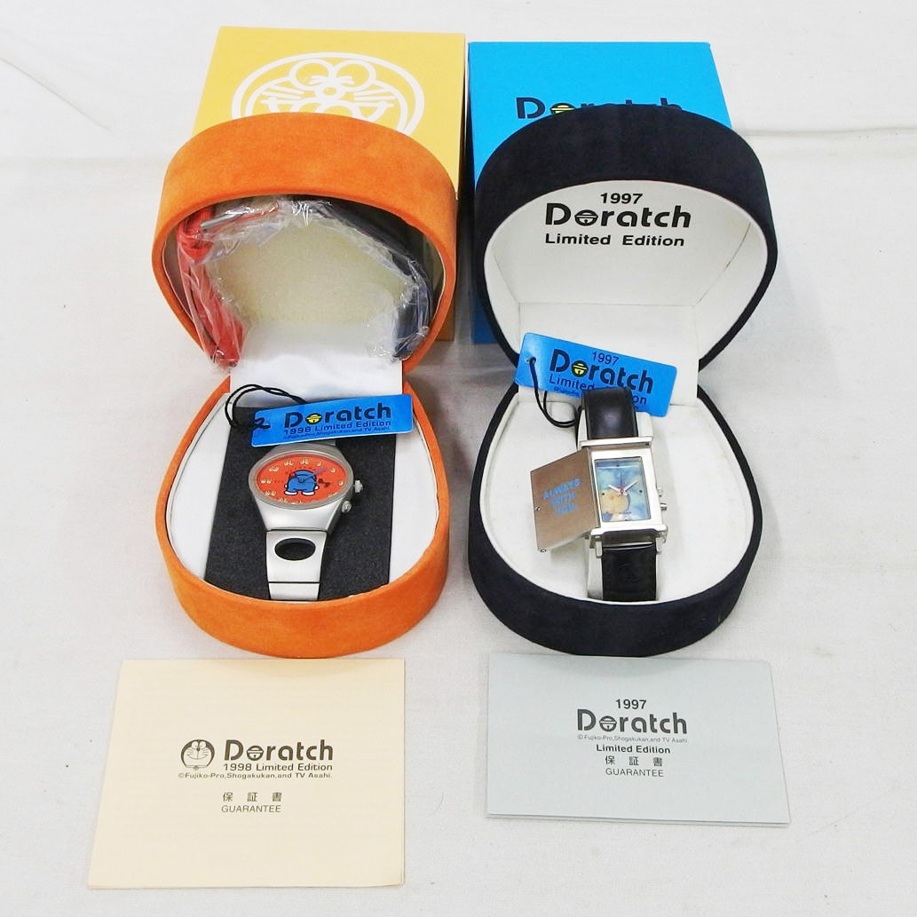 ジャンク ラナ ドラえもん ドラッチ 2個セット Doratch 藤子f不二雄 時計 ウォッチ 漫画 原作 コミック グッズ 藤子不二雄(ドラえもん)｜売買されたオークション情報、yahooの ...