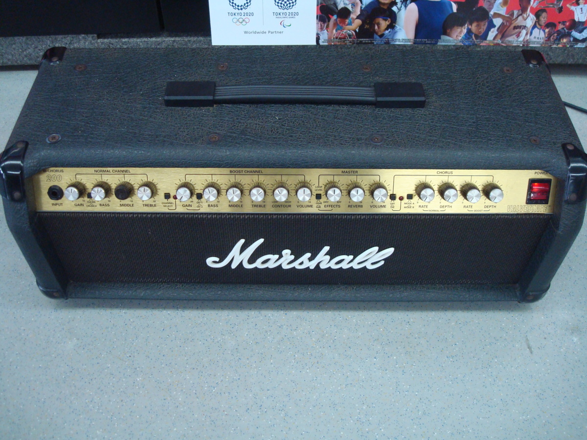 MARSHALL/マーシャル アンプヘッド VALVESTATE BI-CHORUS 200 MODEL 8200J ジャンク品(ヘッド ...