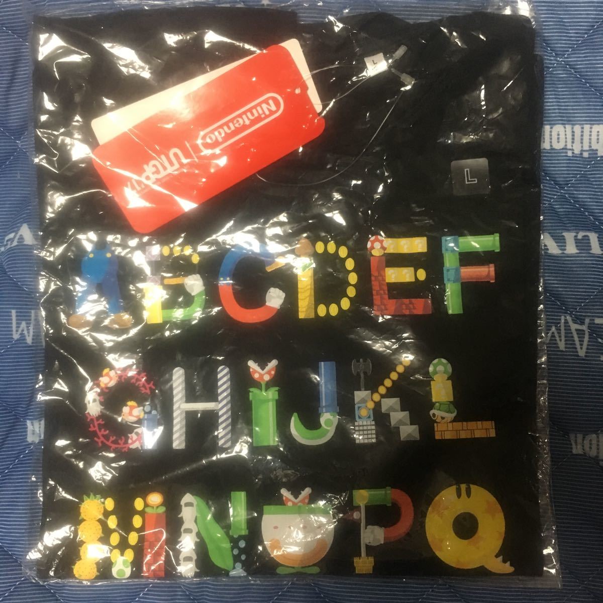 匿名配送 任天堂 スーパーマリオブラザーズ コラボ Tシャツ ユニクロ レディース Lサイズ マリオ UNIQLO UTGP 2017(半袖T ...