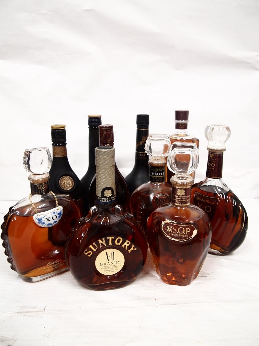 1円スタート ブランデー 10本セット サントリー XO デラックス/サントリー XO/ニッカ VSOP等 古酒 未開栓 8035/8280/8317(その他)｜売買されたオークション情報 ...