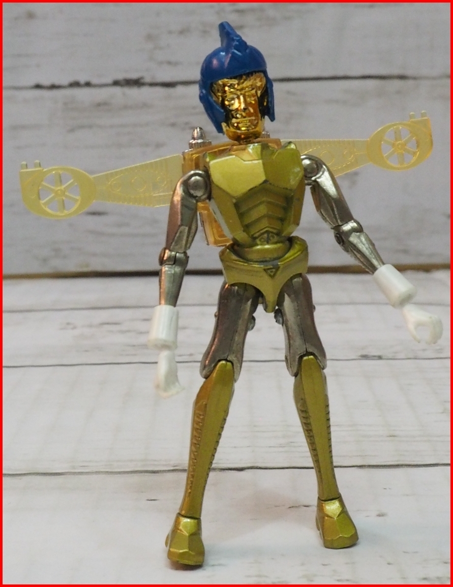 旧タカラ スーパーミクロマン M-211シリーズM211ケン金ダッシュウイング付 当時物ダイキャスト製 ダッコちゃんマーク ジャンク(ミク ...