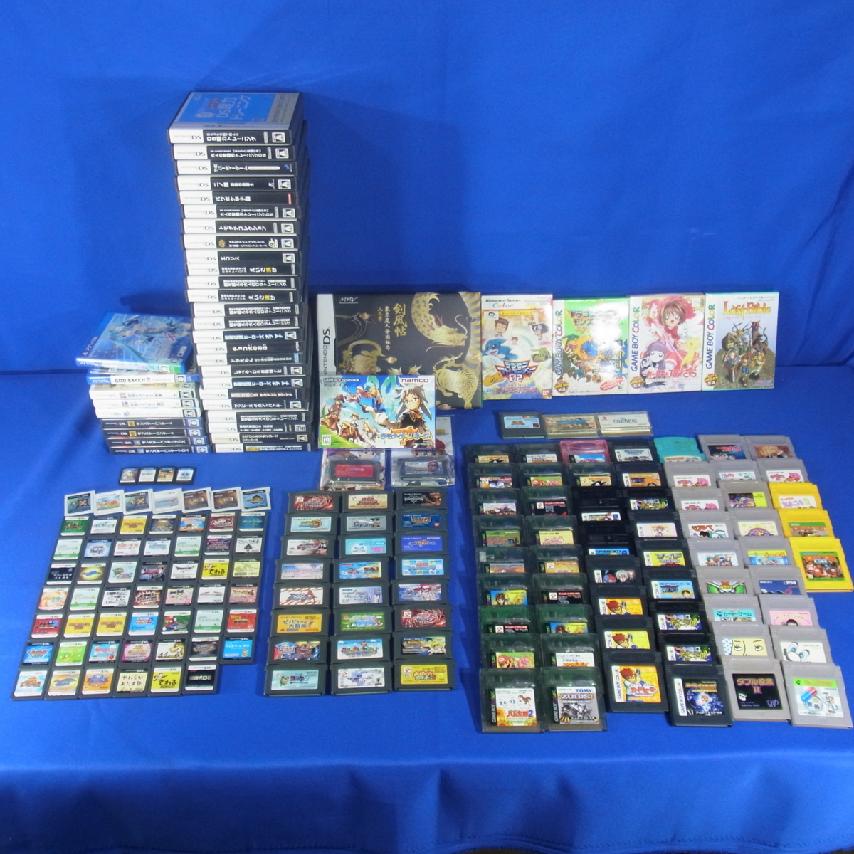 1円 3DS/DS/GB/GBC/GBA他 ゲームボーイ カラー アドバンス ゲームソフト 約180本 まとめ売り 動作未確認 ジャンク ...