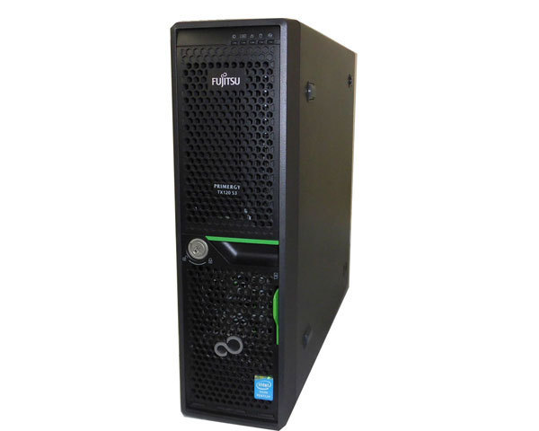 富士通 PRIMERGY TX120 S3 PYT12PT3S Pentium G2120 3.1GHz 4GB 500GB×2 SATA ...