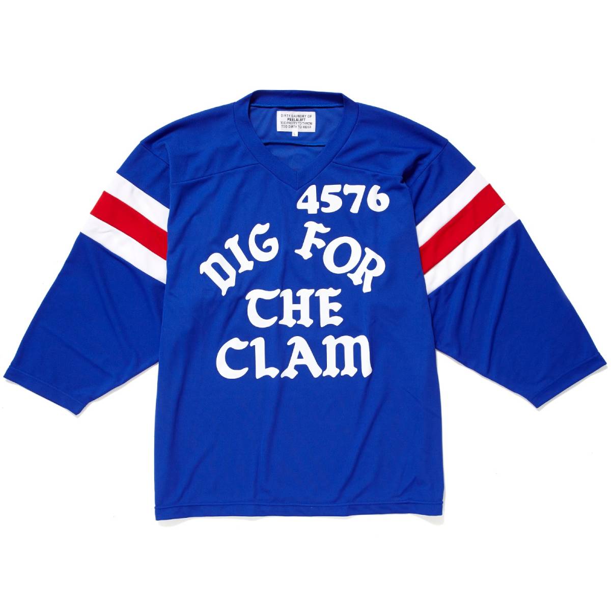PEEL&LIFT DIG hockey jersey L ホッケージャージ ブルー Tシャツ /検 マルコムマクラーレン affa ...