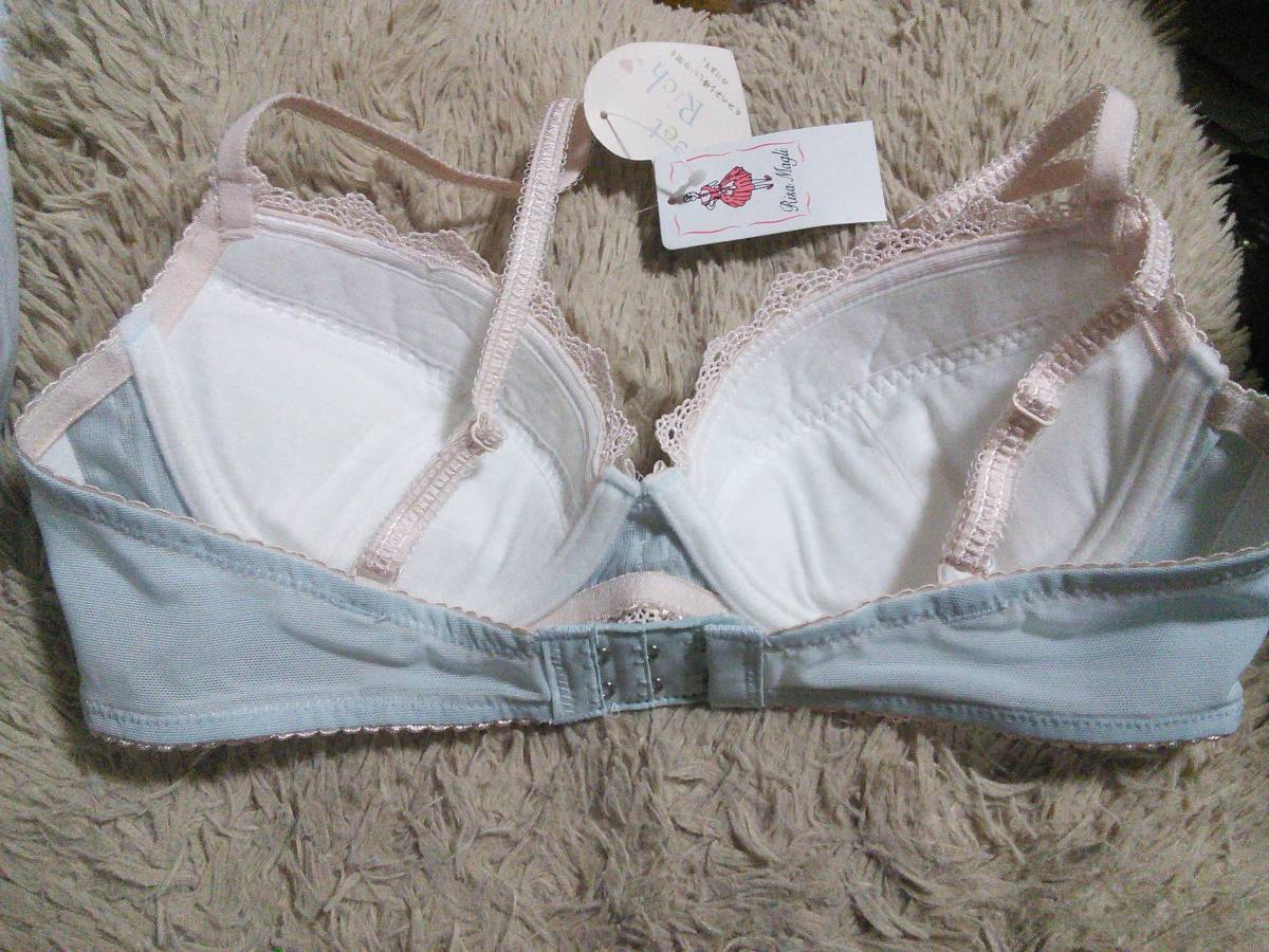 リサマリ デザインブラジャー水色C70(70)｜売買されたオークション情報、yahooの商品情報をアーカイブ公開 - オークファン（aucfan.com）