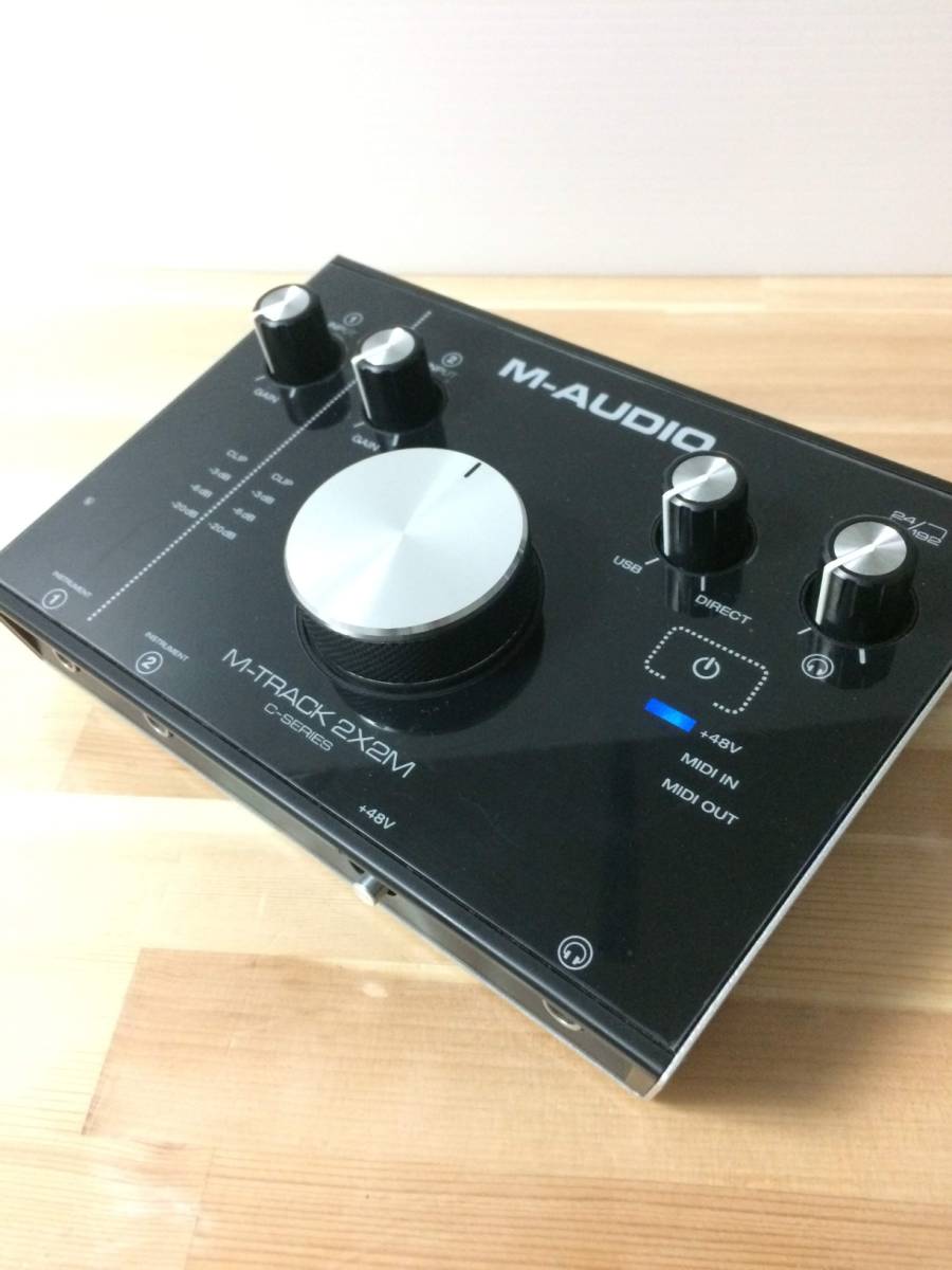 M-AUDIO M-TRACK 2X2M オーディオインターフェイス 通電可 ジャンク(オーディオインターフェース)｜売買されたオークション ...