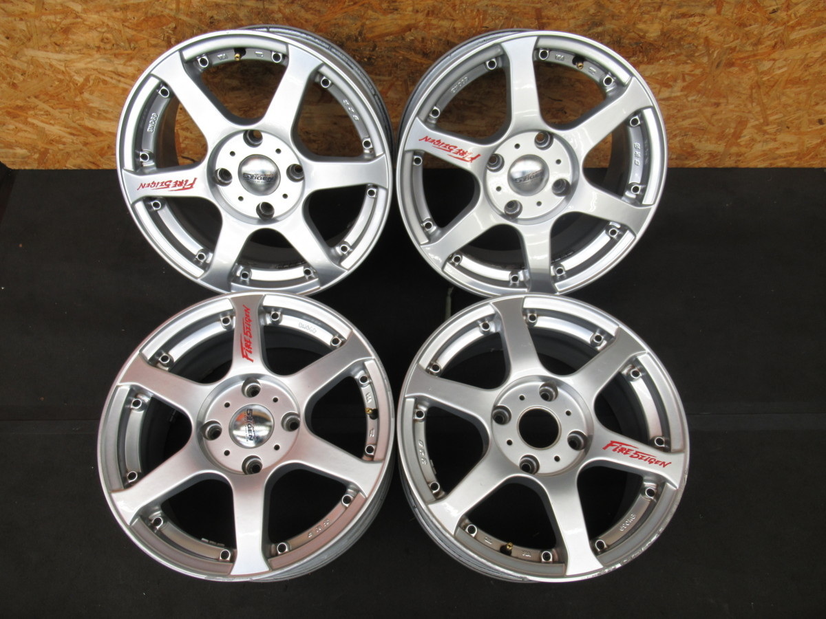 1557AMZ 5ZIGEN 15×7J 4/100 +42 アルミホイール 4本(社外品)｜売買されたオークション情報、yahooの商品情報 ...
