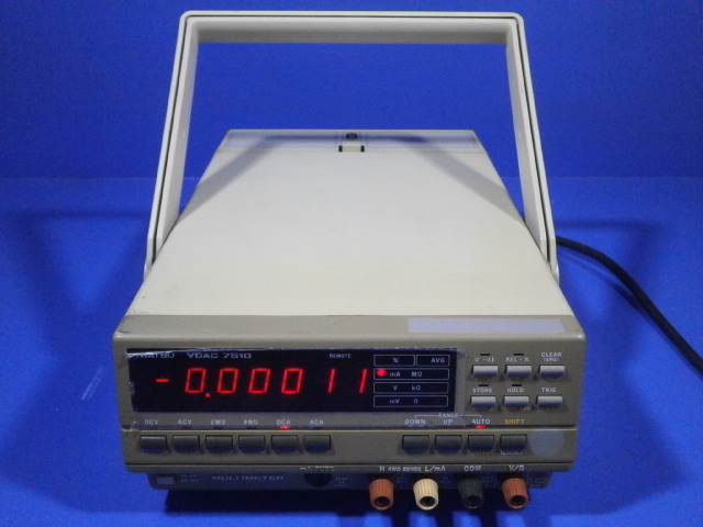 IWATSU VOAC7510 MULTIMETER(その他)｜売買されたオークション情報、yahooの商品情報をアーカイブ公開 ...