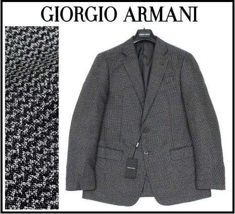 30万 50=L 黒ラベル GIORGIOアルマーニ 黒灰シルクウールジャケットSOFT1円(テーラードジャケット、ブレザー)｜売買されたオークション情報、yahooの商品情報をアーカイブ公開 ...
