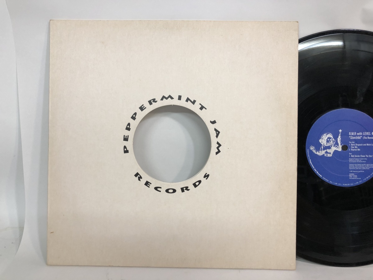 LP BMR with Level 42 Starchild The Remixes PJMS0058 黒 輸入盤 GE ステレオ House ...
