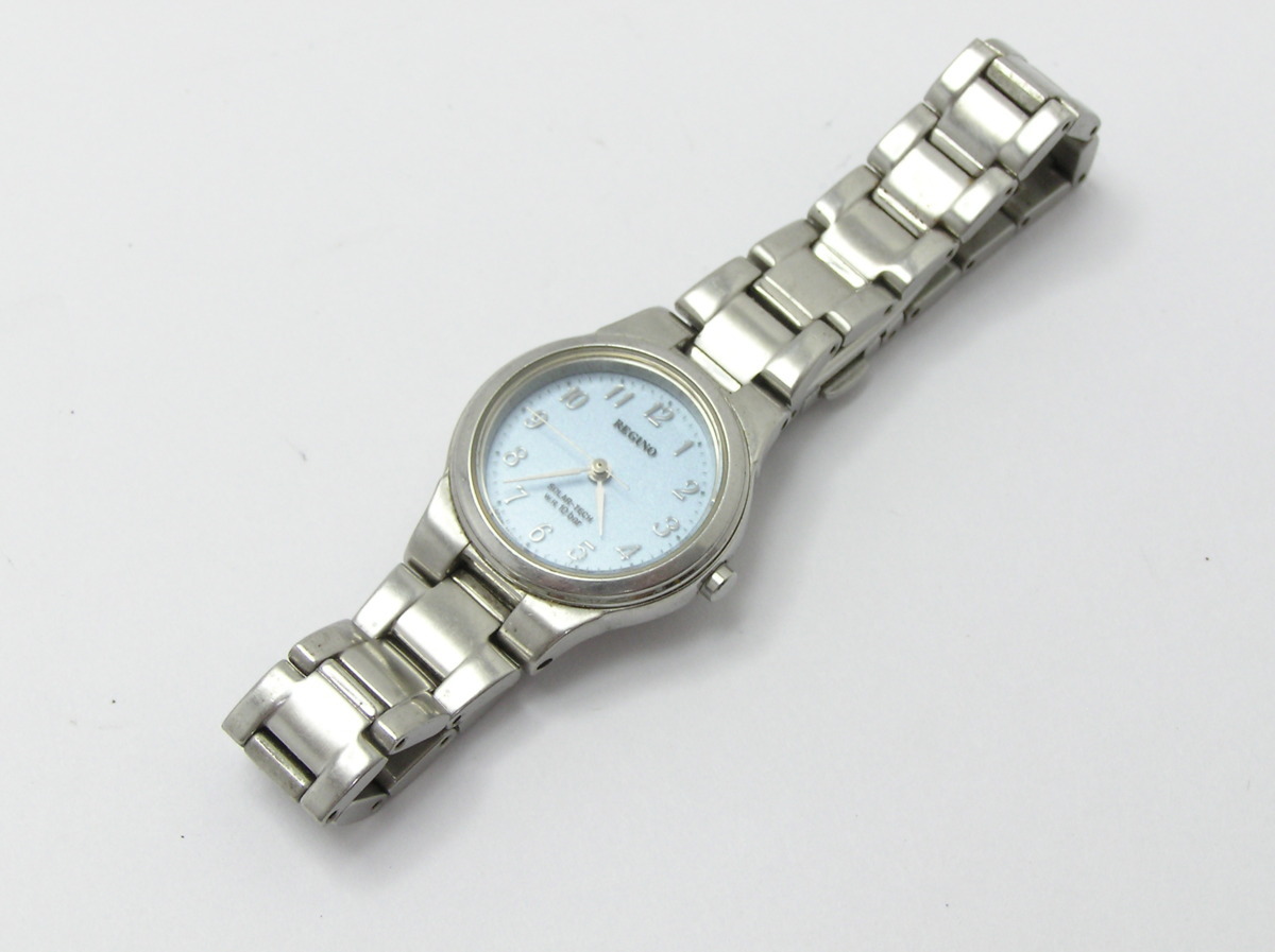 ハローカメラ 5213 CITIZEN レグノ REGUNO E031-S047671- レディース ソーラー 10bar 腕時計 現状 文字 ...
