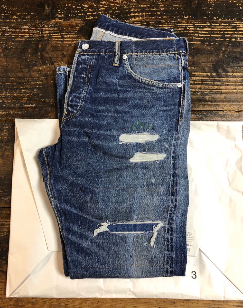 visvim DRY 4 L SS 101 JKT セットアップ SOCIAL SCULPTURE DRY DENIM 4 L ICT ...