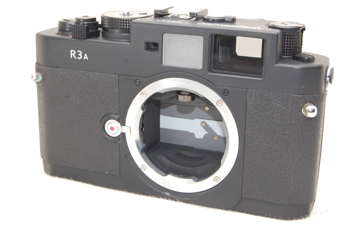 極上 Voigtlander フォクトレンダー BESSA R3A ブラック ボディ ベッサ VMマウント 激レア 生産数激少(その他)｜売買 ...