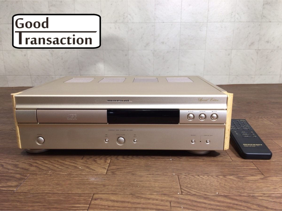 A102T061 marantz CD-16SEF CDプレーヤー CD-16SE マランツ(マランツ)｜売買されたオークション情報、yahooの商品情報をアーカイブ公開 - オークファン ...