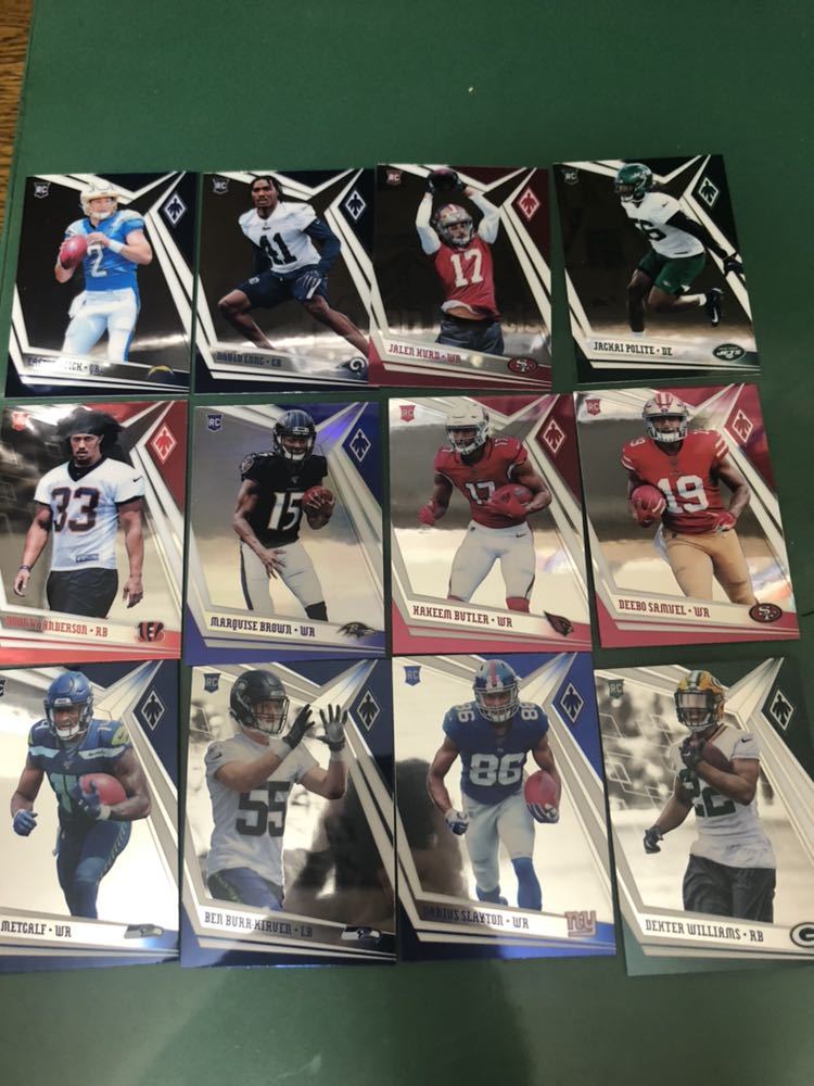 NFL 2019 topps panini phoenix football ルーキーカードセット 大谷翔平 イチロー MLB goodwin ...