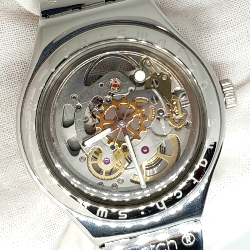 品 SWATCH AUTOMATIC スケルトン 自動巻き スウォッチ オートマチック(AUTOMATIC)｜売買されたオークション情報、yahooの商品情報をアーカイブ公開 - オークファン ...