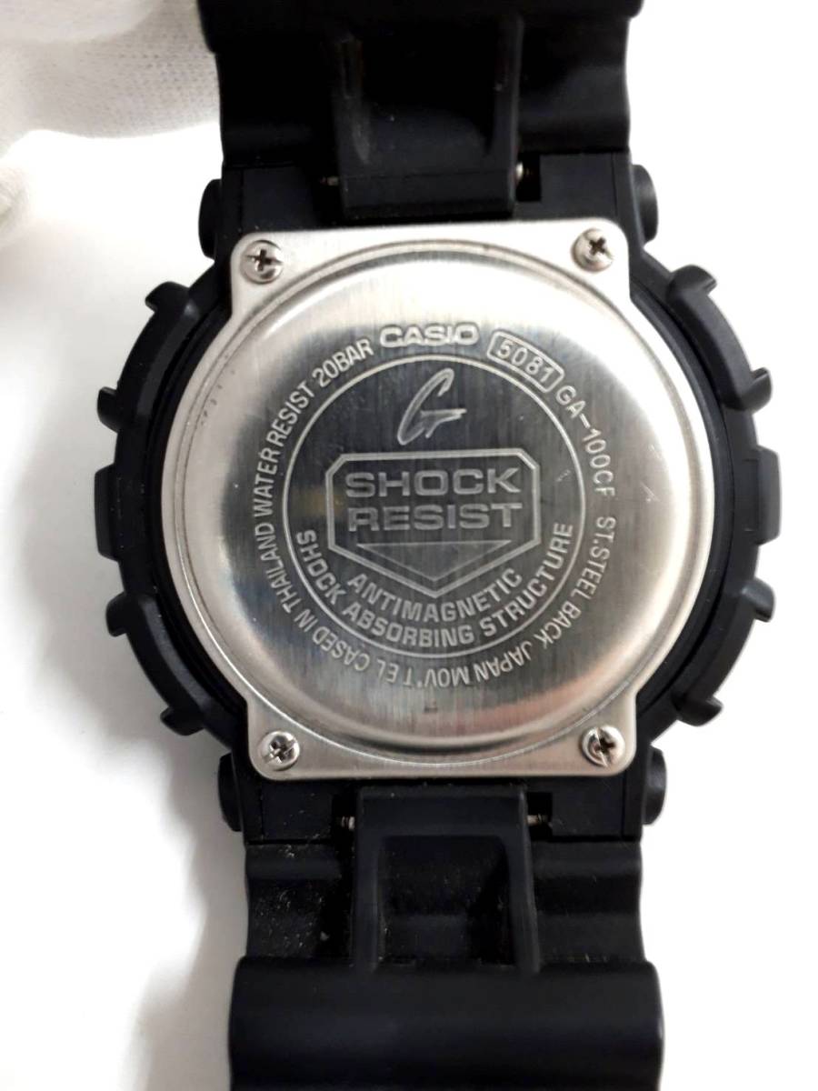 489 品 CASIO G-SHOCK カシオ Gショック カモフラージュダイヤル 迷彩 GA-100CF 腕時計 #122620-23(G ...