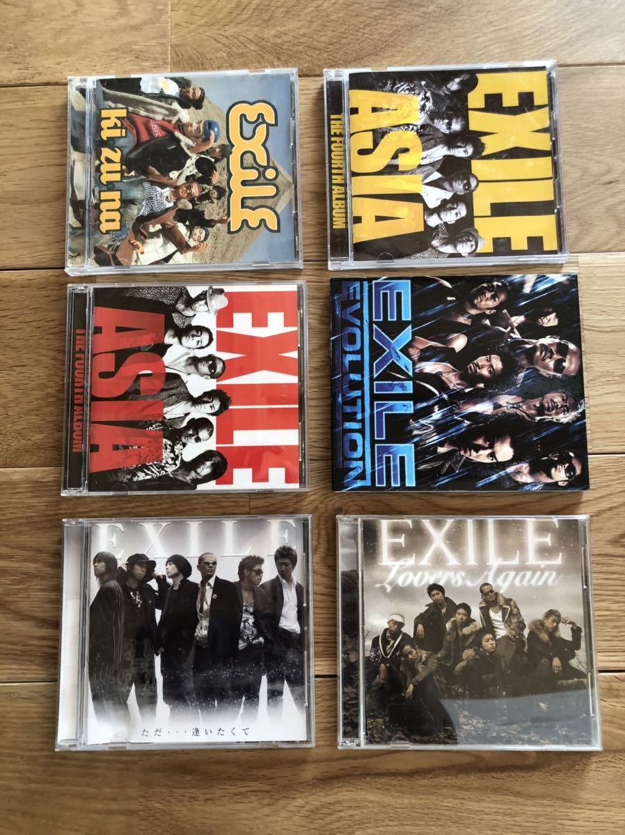 EXILE CDアルバム シングル DVD まとめて ASIA EVOLUTION kizuna ただ逢いたくて… Lovers again(EXILE)｜売買されたオークション情報 ...
