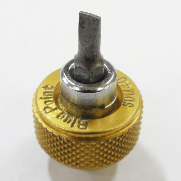 723 Snap-on スナップオン ブルーポイント 1/4 ビットアダプター SDM40 マイナスビット付 長期保管(その他)｜売買された ...