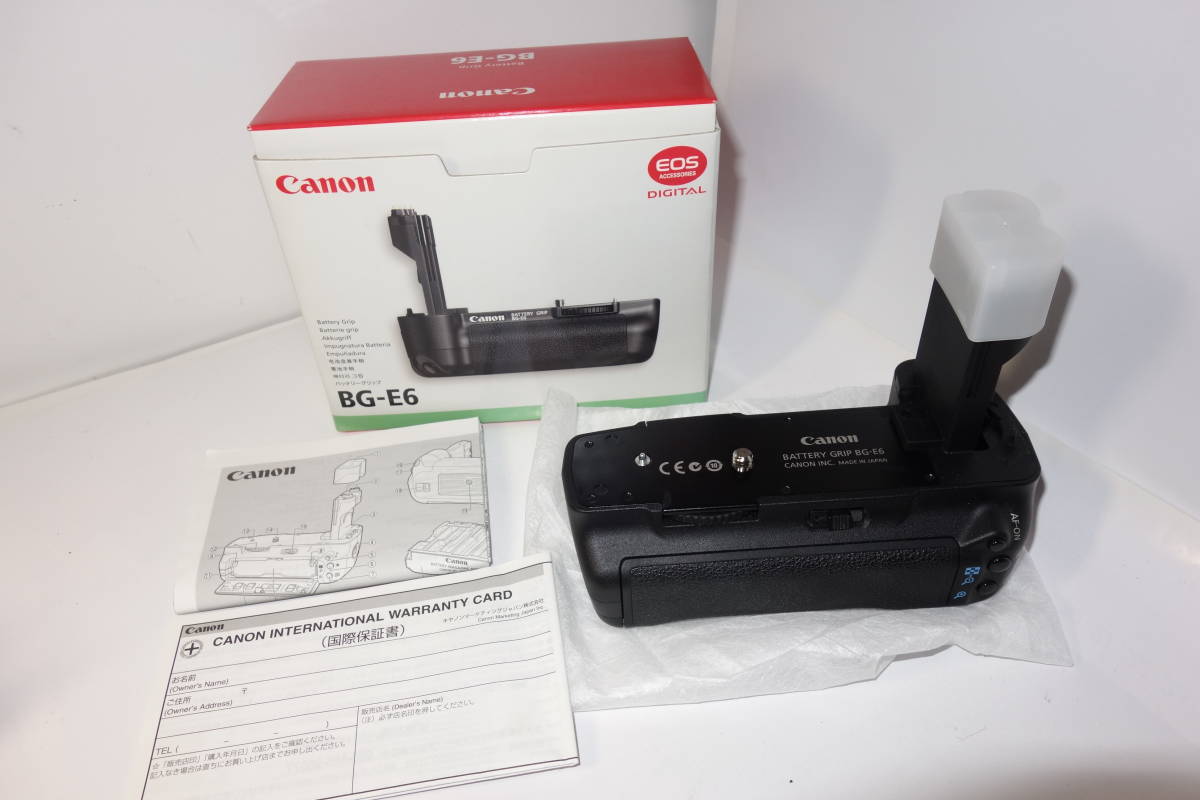 Canon 5D Mark Ⅱ 用 純正バッテリーグリップ BG-E6 10566(キヤノン)｜売買されたオークション情報、yahooの商品情報をアーカイブ公開 - オークファン（aucfan ...
