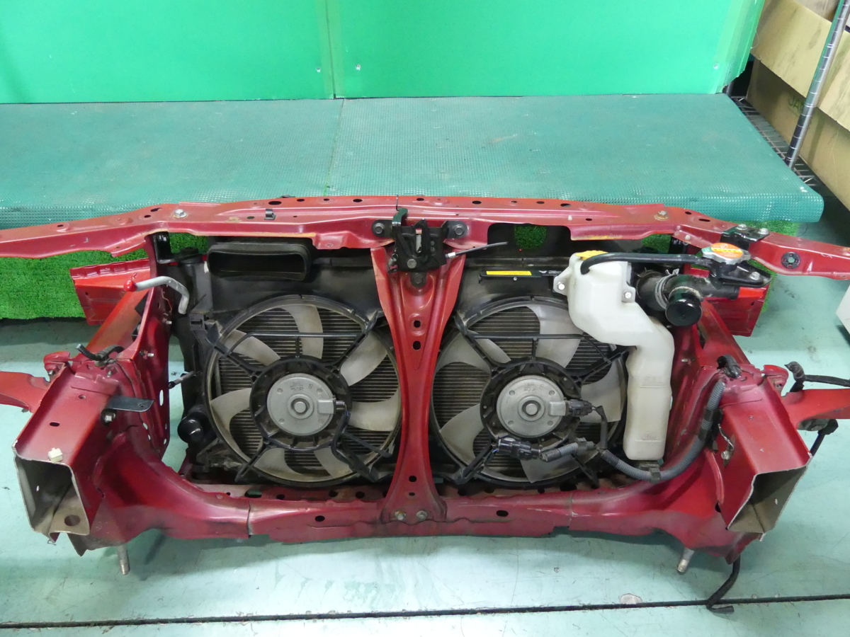 86 GT TRD ZN6 トヨタ純正 フロント コアサポート ラジエター コンデンサー カット品 フレーム 赤 BRZ ZC6 26271 ...
