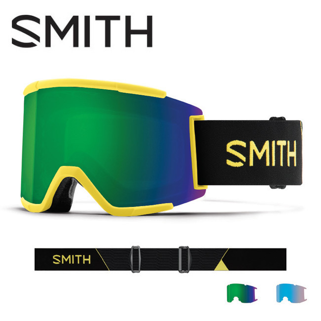 1円 SNB/19 SMITH OPTICS/スミス Squad XL Citron Glow CP Sun Green/CP Storm ...
