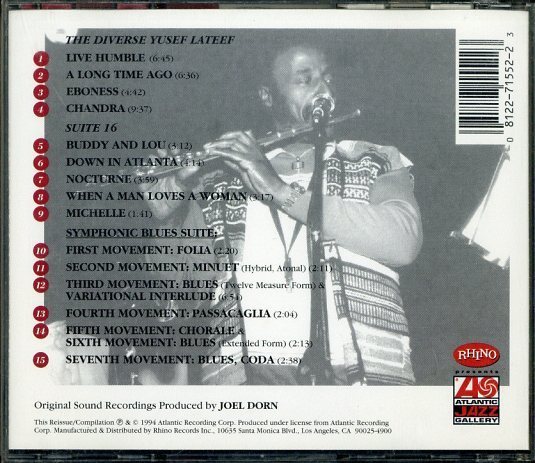 ユセフ ラティーフ YUSEF LATEEF Diverse & Suite 16 Live Humble Long Time Ago ...