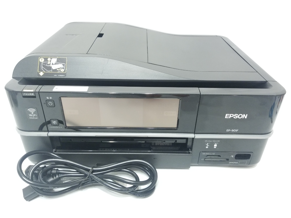 EPSON インクジェット複合機 EP-901F(A4プリンタ)｜売買されたオークション情報、yahooの商品情報をアーカイブ公開 - オークファン（aucfan.com）