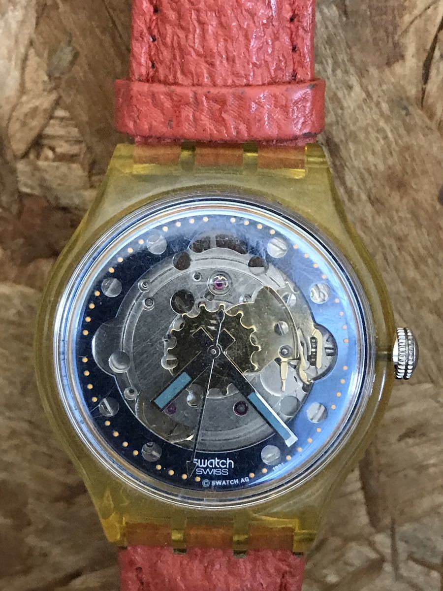 0114-26 swatch automatic 23石 自動巻き レディース 腕時計 スイス製(AUTOMATIC)｜売買されたオークション情報、yahooの商品情報をアーカイブ公開 ...