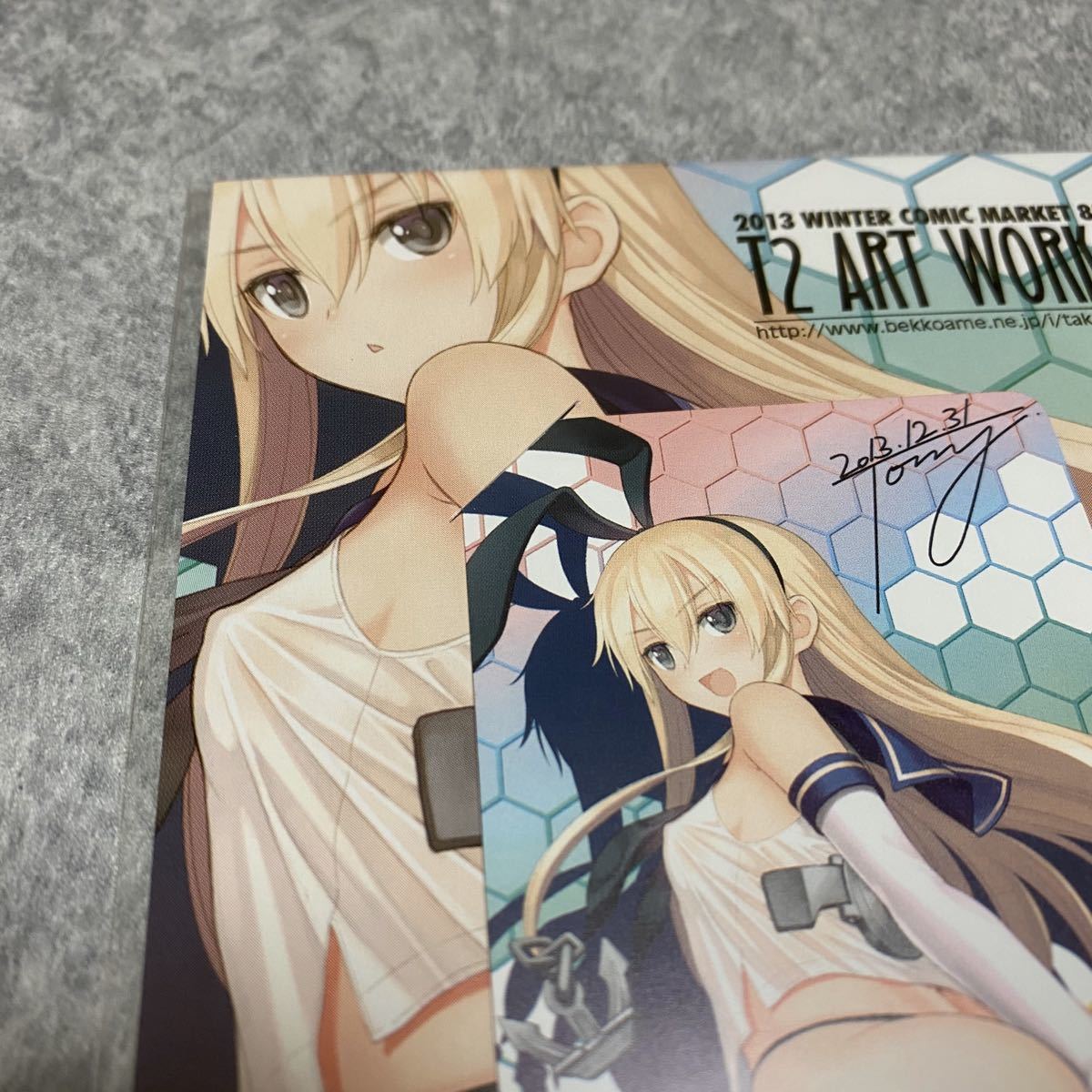 Tony T2 ART WORKS 台紙付きテレカ テレホンカード 艦これ 島風 C85(か行)｜売買されたオークション情報、yahooの商品 ...