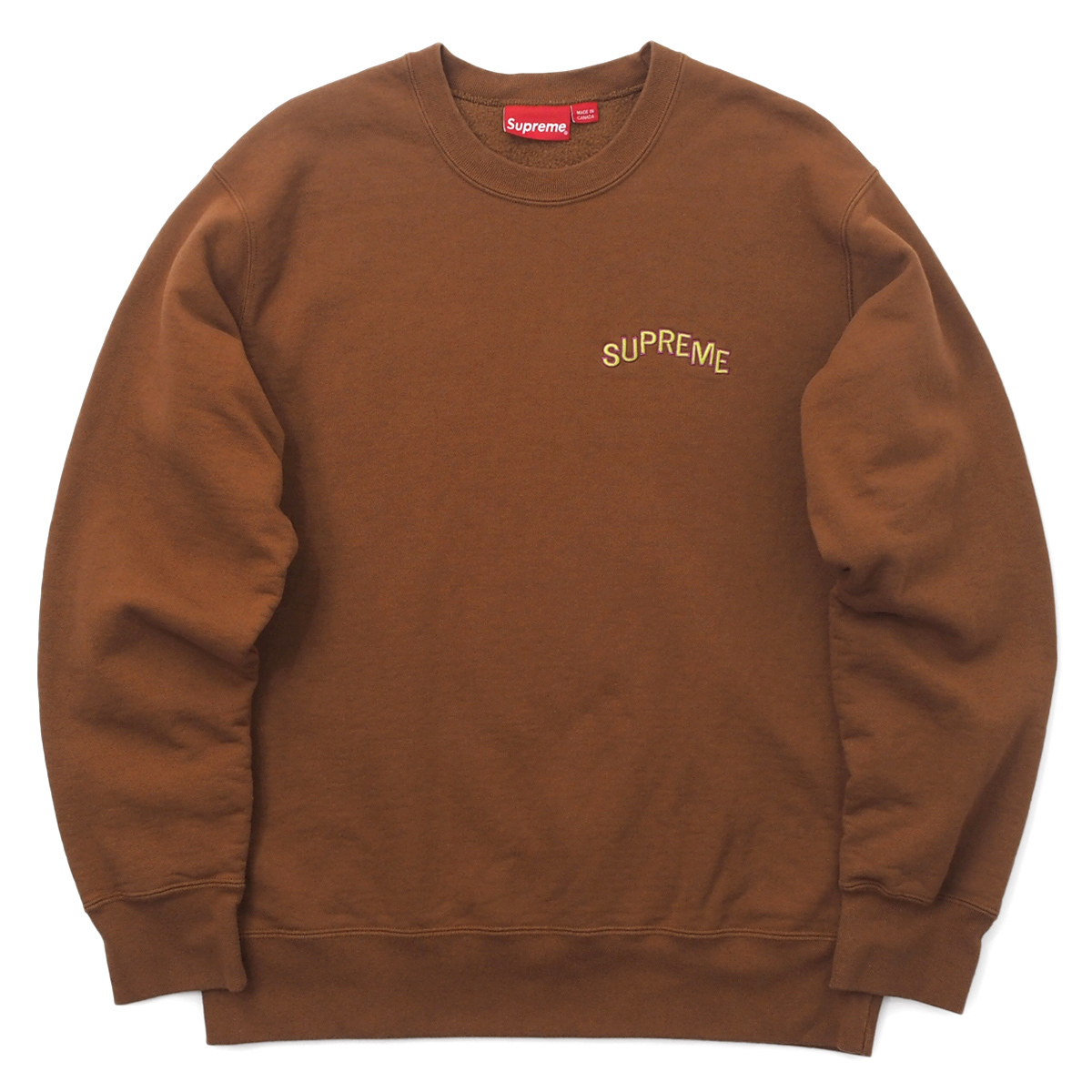 Supreme - Step Arc Crewneck 茶L シュプリーム - ステップ アーク クルーネック 2017FW(パーカ)｜売買さ ...