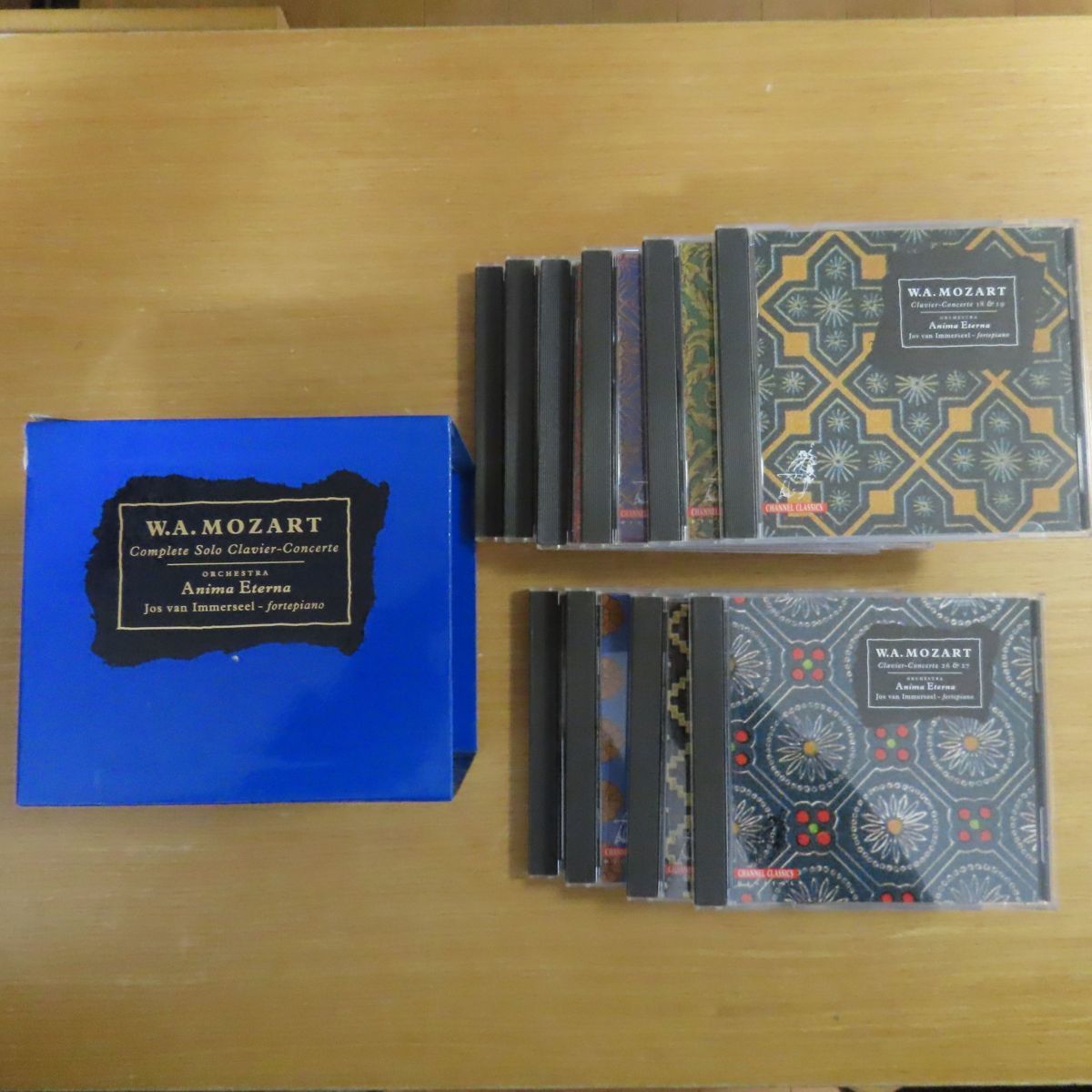 723385001027; 10CD BOX Wolfgang Amadeus Mozart / Mozart: Complete Solo ...