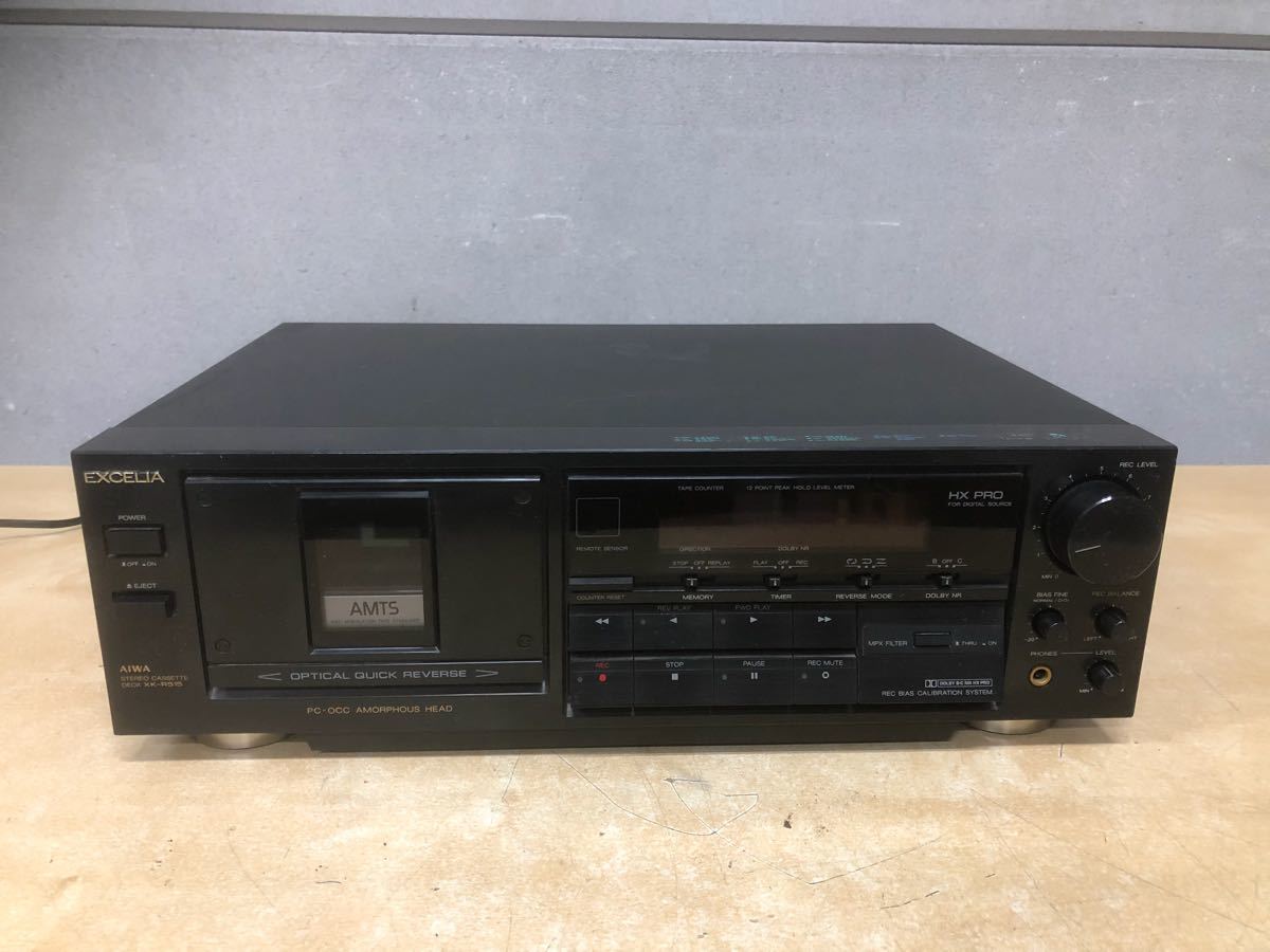 1at145 AIWA アイワ カセットデッキ XK-R515 ジャンク mz0218(一般)｜売買されたオークション情報、yahooの商品 ...