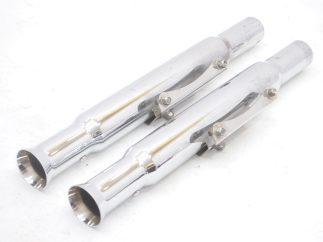 ハーレー.ソフテイル.TC88.TC96.モーターステージ.トランペットサイレンサー.マフラー.1450.1580.FLST.FXST(ハーレーダビッドソン用)｜売買されたオークション情報 ...