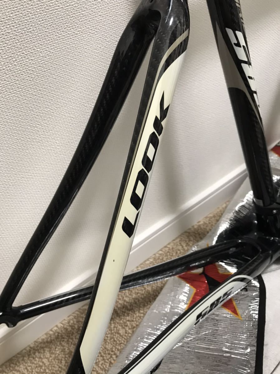 LOOK 585 サイズS 510 ブラック／ホワイト(ロードバイク)｜売買されたオークション情報、yahooの商品情報をアーカイブ公開 ...