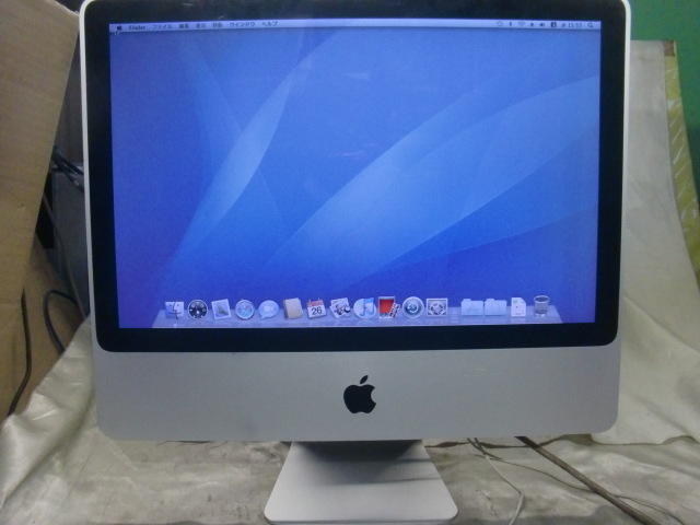 iMac 20-inch Early 2009 Core2Duo 2.66GHZ 320GBHDD 2GBM M-3550 160サイズ ...