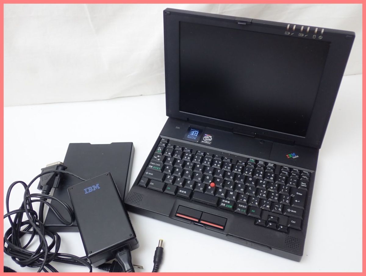 レノボ IBM ThinkPad 235 2607-10J/WinXP/MMX Pentium 233MHz/3.2GB/32MB/9.2 ...