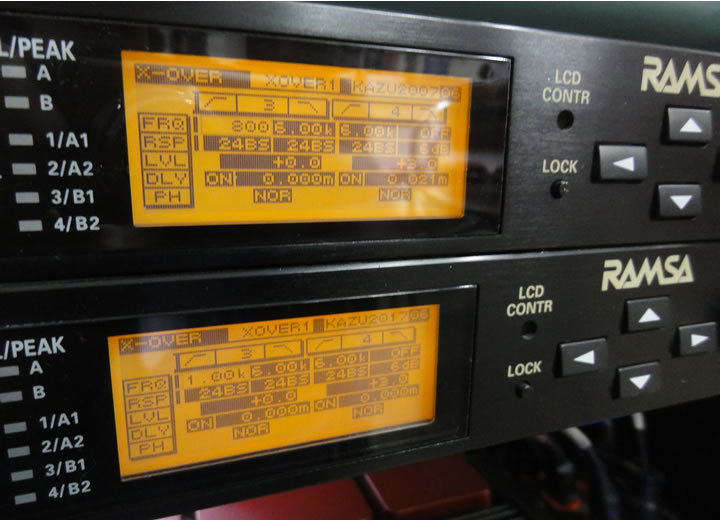 RAMSA 2 4wayデジタルチャンネルデバイダー WZ-DM35×2 定価 28万円×2＝56万円(その他)｜売買されたオークション情報 ...